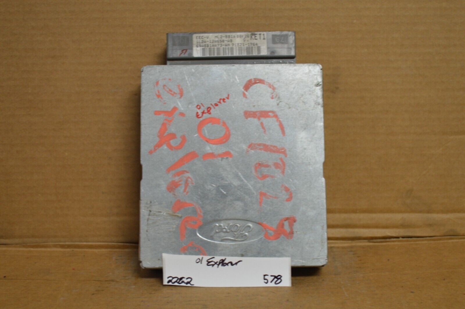 2001 Ford Explorer Engine Control Unit ECU 1L2A12A650AB Module 578-22g2 ...