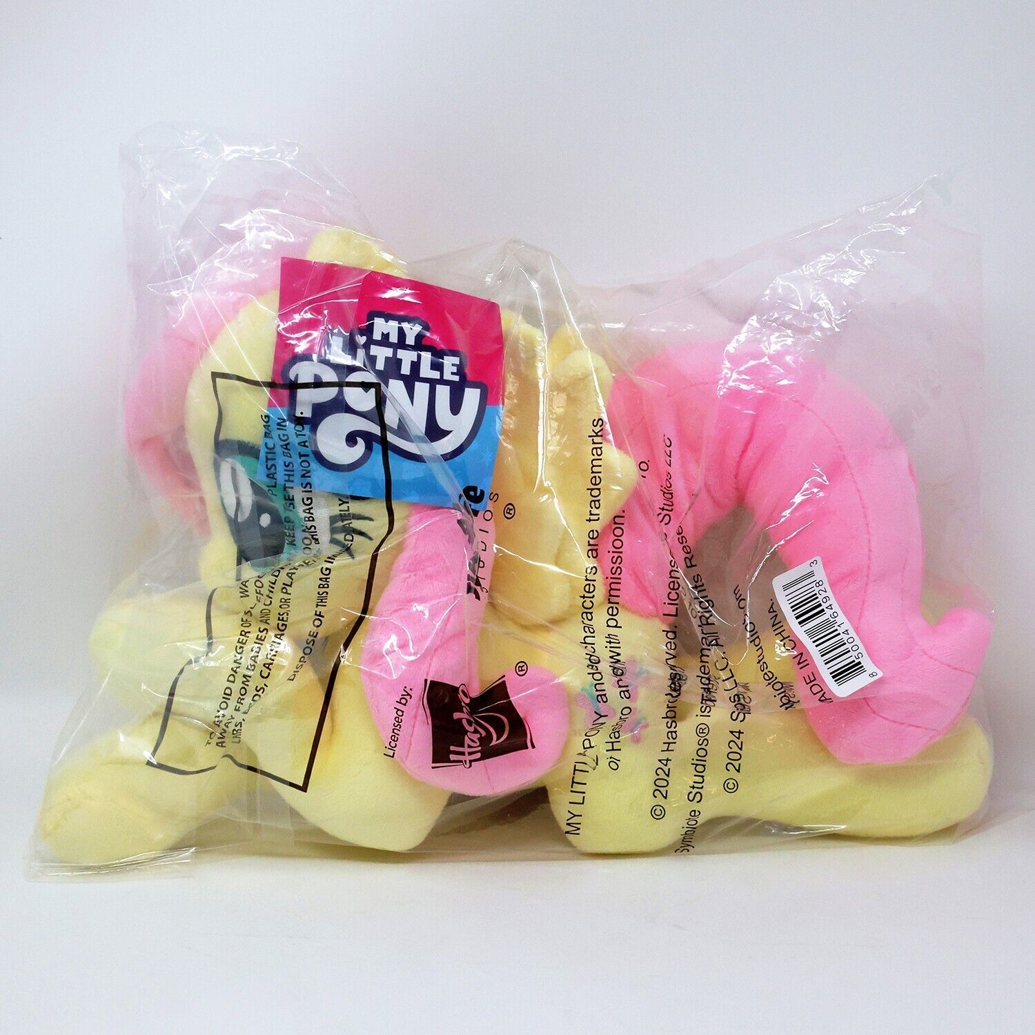 Hasbro My Little Pony Cuddle Fluttershy Plush Plushie 2024 Official 15 ...