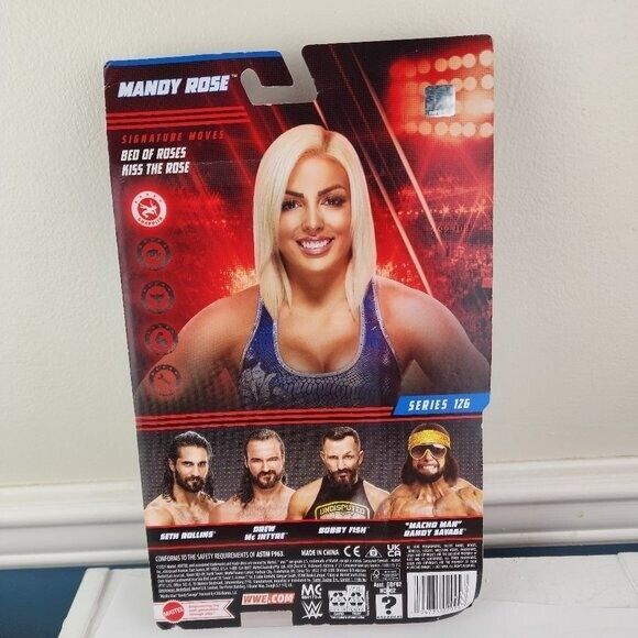 Mattel WWE Mandy Rose Figure Series 126 NWT - Action Figures