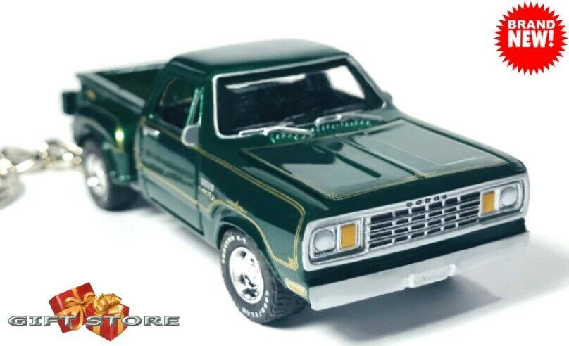 RARE KEY CHAIN 78~79 GREEN DODGE WARLOCK Li'L POWER WAGON CUSTOM ...