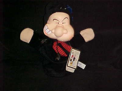 11" Popeye Sea Hag Puppet Plush Toy With Tags Presents 1987 Extremely ...