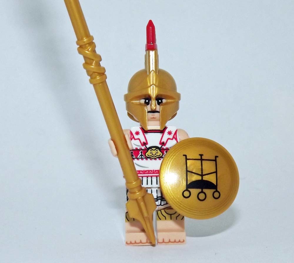 Greek Hoplite Spartan 300 Soldier Custom Minifigures - LEGO (R) Minifigures