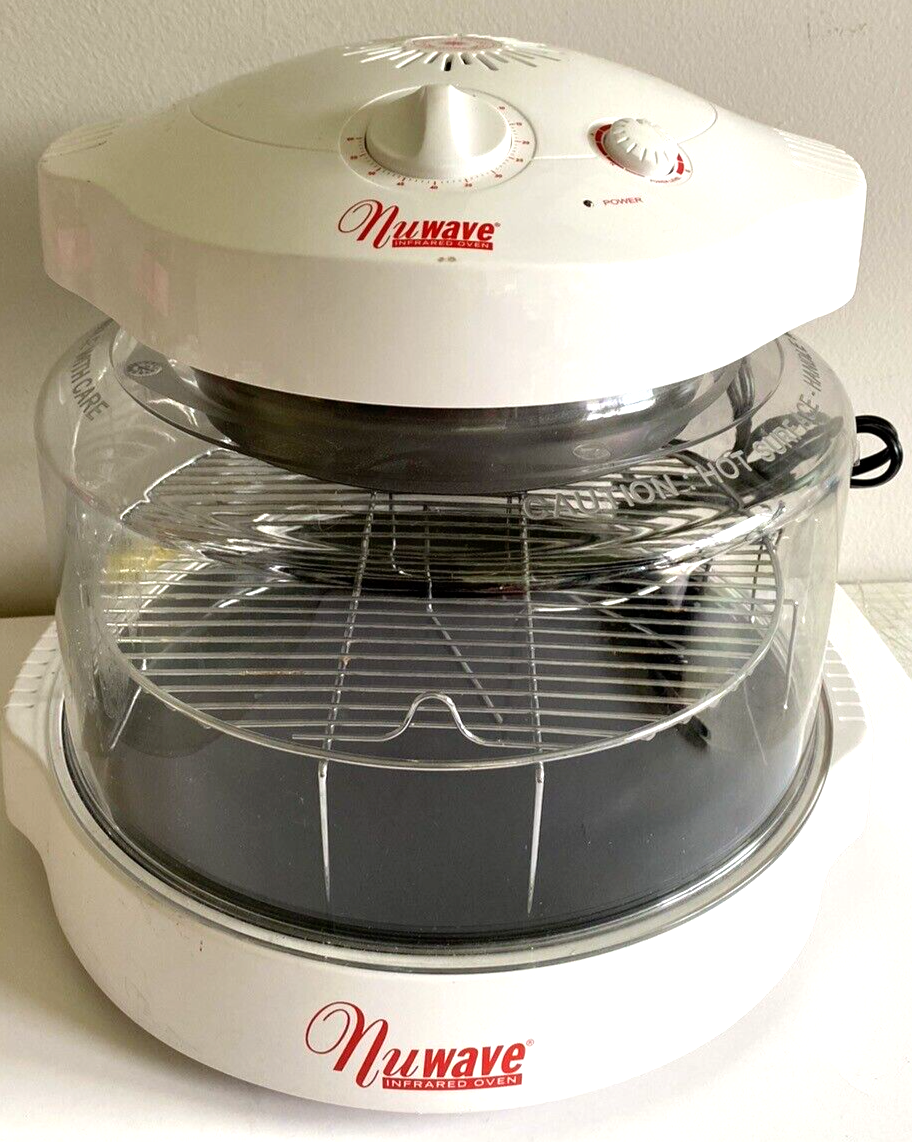 NuWave 20201 Infrared Convection Oven White Bake Roast Steam Grill Air ...