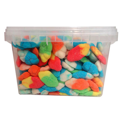 Radical Storms Chewy Puffs 300pcs - Multi-Colour - Gummy, Soft Sweets ...