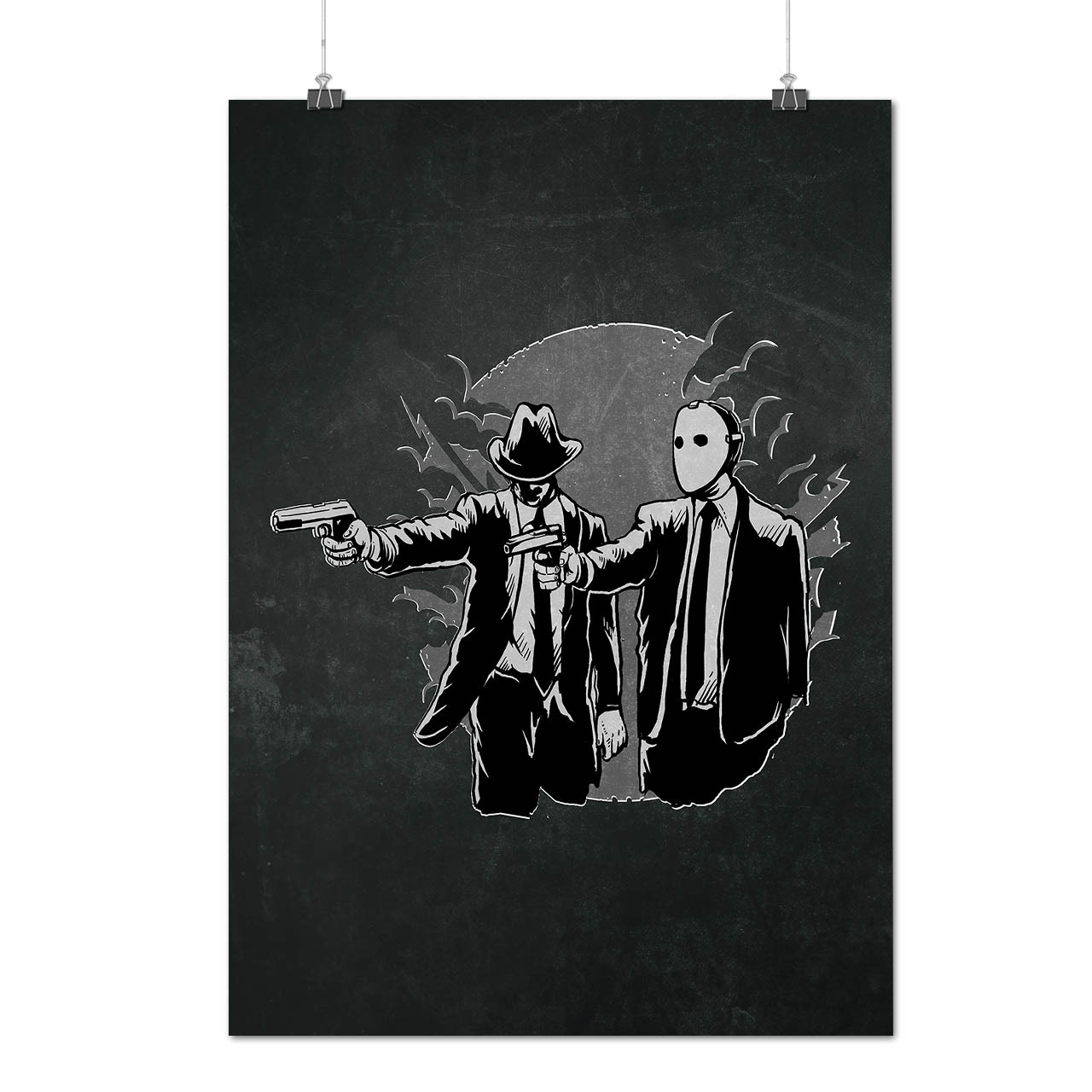 Gangster Fiction Killers Matte/Glossy Poster A0 A1 A2 A3 A4 | Wellcoda ...