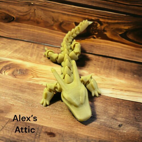 3D Printed Articulated Dragon - Action Figures