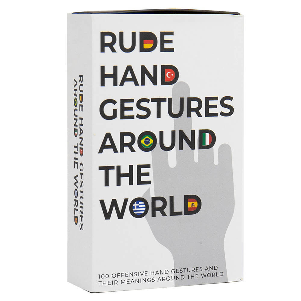 Rude Hand Gestures Around the World Cards 100pcs - Collectible Card Games