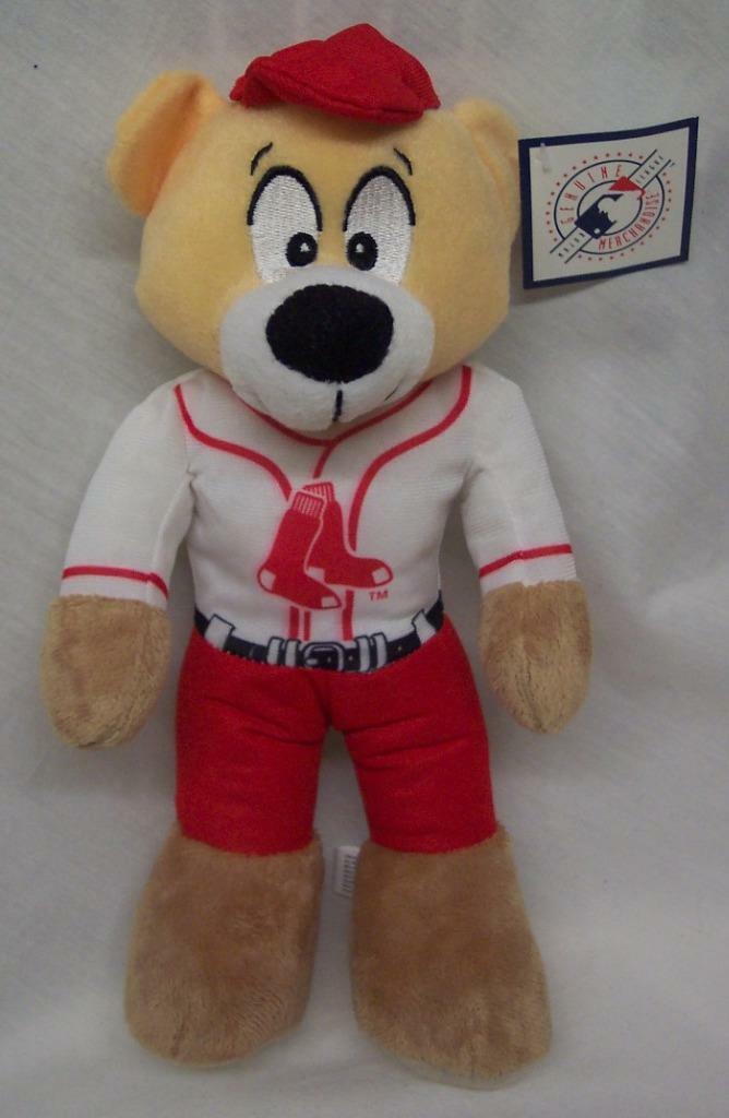 Boston Red Socks TEDDY BEAR BASEBALL MLB PLAYER 12" Plush STUFFED ...