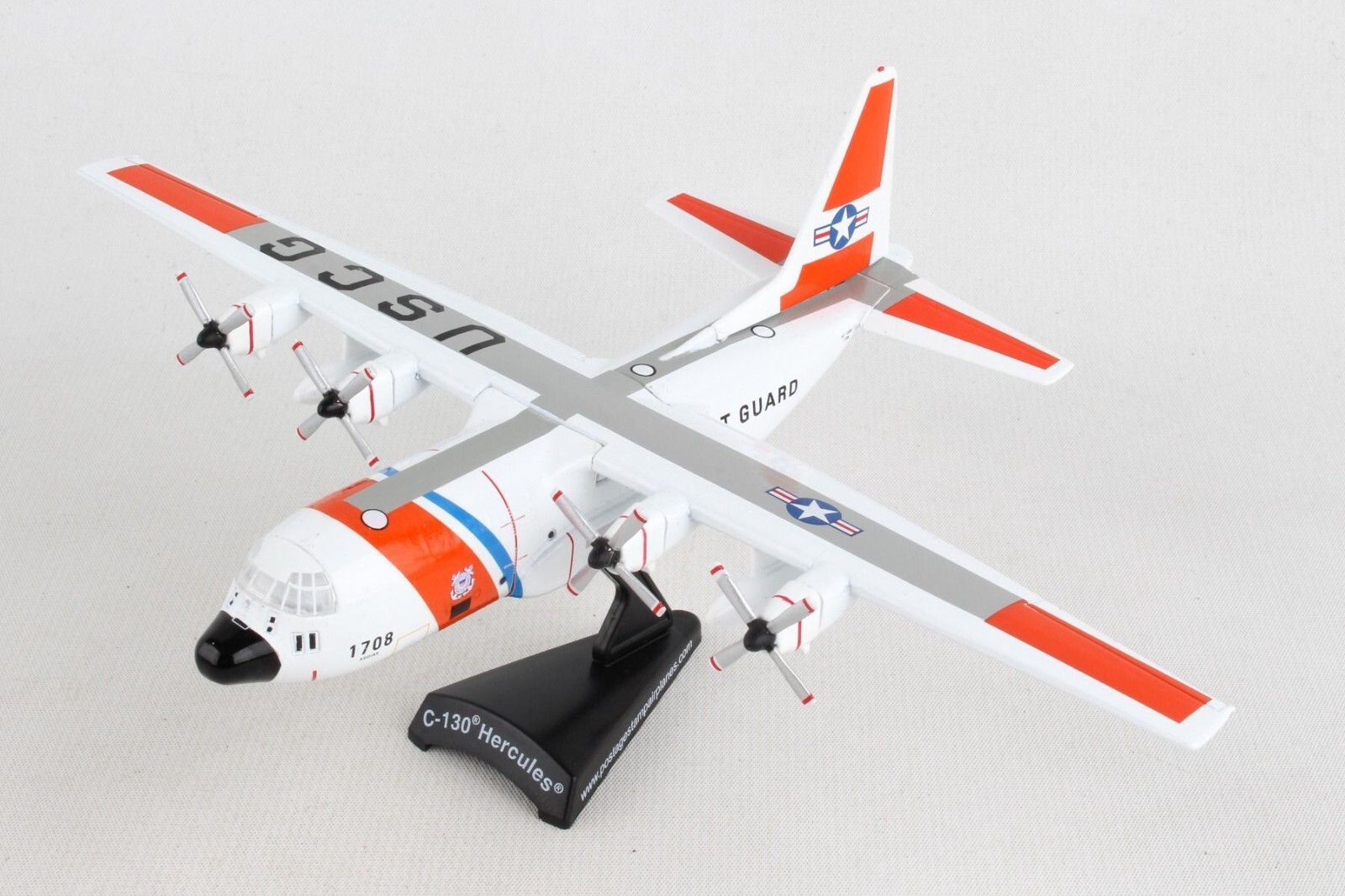 Lockheed C-130 Hercules US Coast Guard - USCG 1/200 Scale Diecast Metal ...