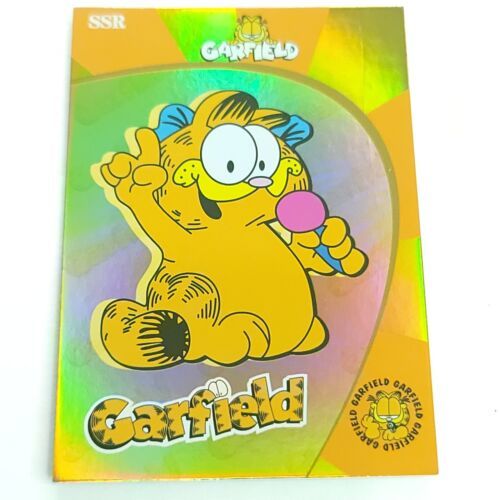 2023 Garfield The Cat Happy Life Trading Cards Kayou Animation Foil SSR ...