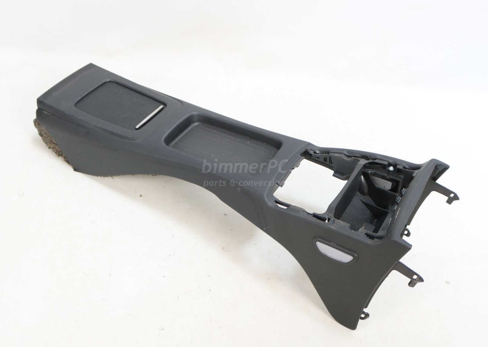 BMW E92 E93 3-Series 2dr Rear Seat Center Console Black w Lighting 2007 ...