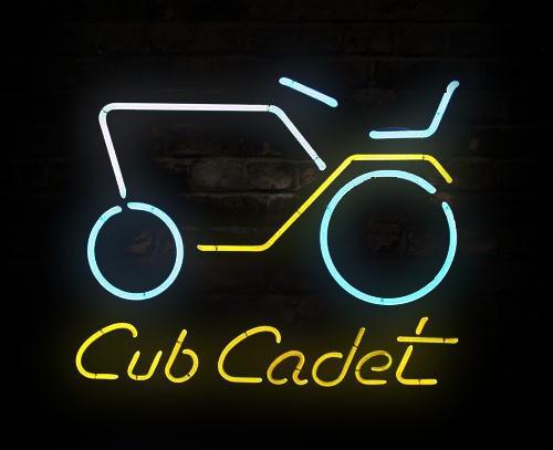 Cub Cadet Beer Bar Neon Light Sign 16'' x 15'' - Other Collectible Lighting