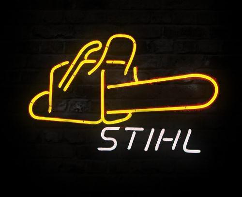 Stihl Saw Beer Bar Neon Light Sign 16'' x 15'' - Other Collectible Lighting