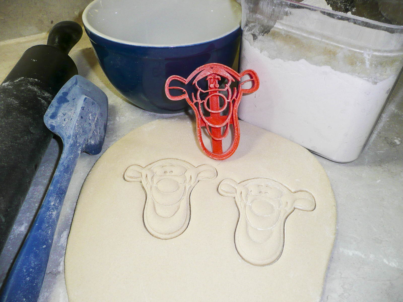 Tigger Face Winnie The Pooh Cartoon Movie Cookie Cutter Made in USA ...