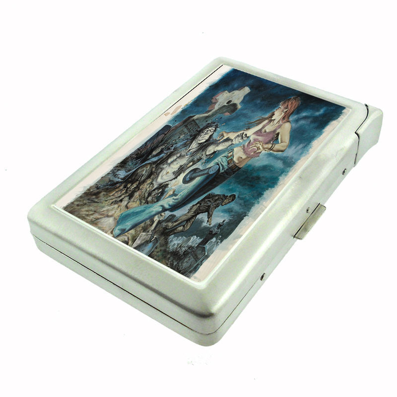 Metal Cigarette Case with Built In Lighter the 3rd Zombie D5 Walking ...