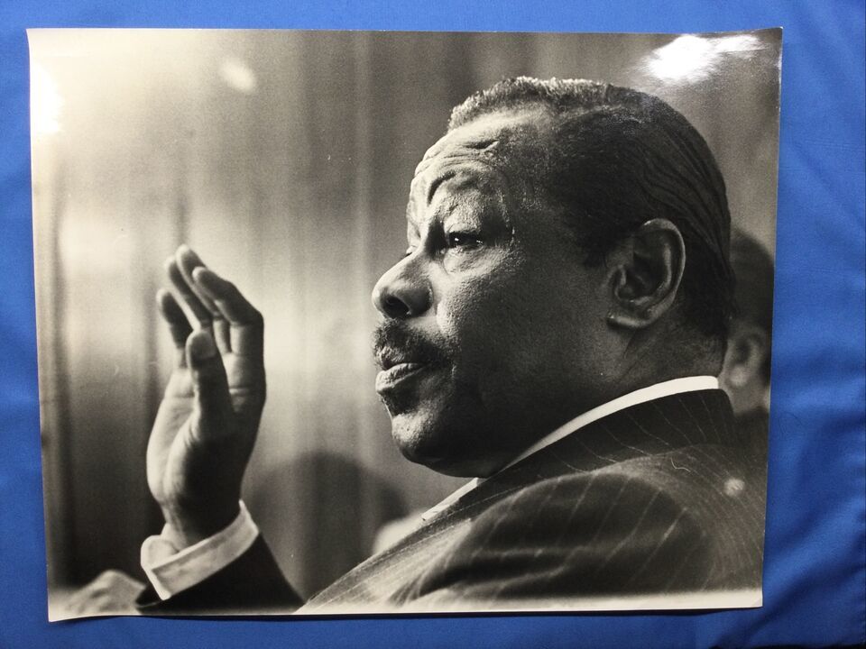 Original John Walther Photo THE MIAMI HERALD - AL SHARPTON - Photographs
