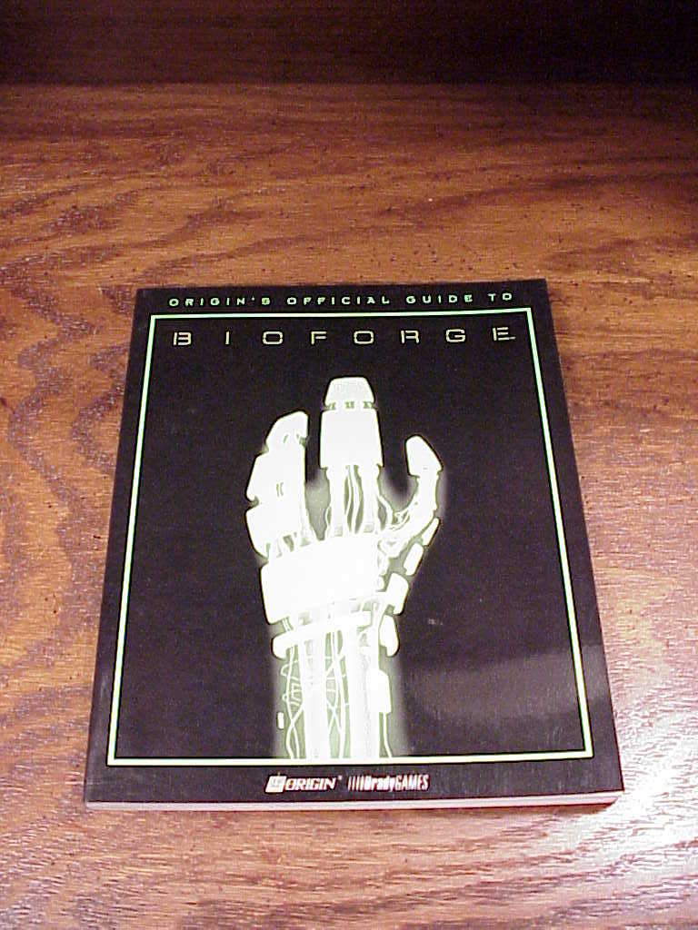 Bioforce Official Origin Guide Book for the vintage PC game, Bio Force ...