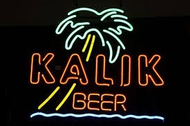 Kalik Palm Tree Beer Bar Neon Light Sign 16'' x 14'' - Budweiser