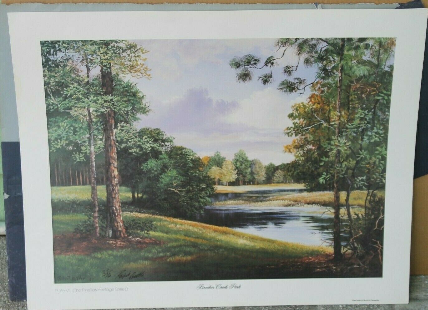 Robert Butler" Brooker Creek Park" HERITAGE SERIES hand Signed Limited ...