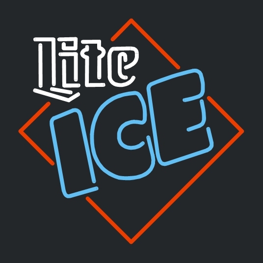 Miller Lite Ice Beer Bar Neon Light Sign 16'' x 16'' - Other ...