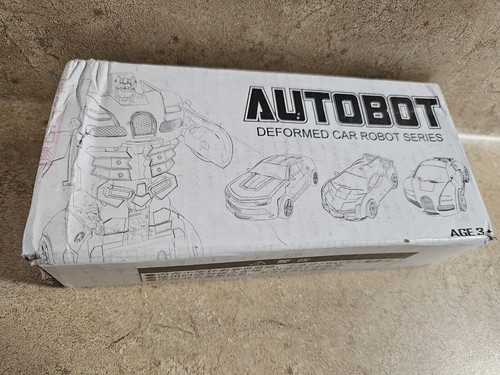 2-In-1 Transforming Robot Toy Car5.5" Gray Car Autobot Deformed Car ...