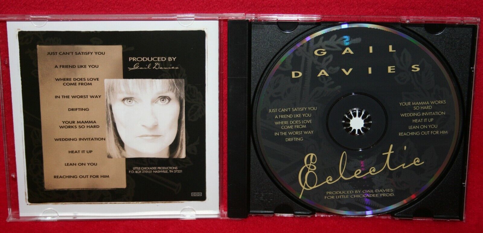 GAIL DAVIES Eclectic CD 1994 Sam Bush Jerry Douglas Willie Weeks ...