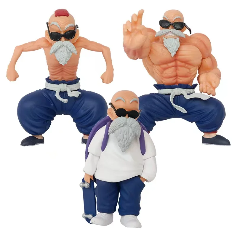 Dragon Ball Anime Figure Sennin Figures 10cm Master Roshi Kame Pvc ...