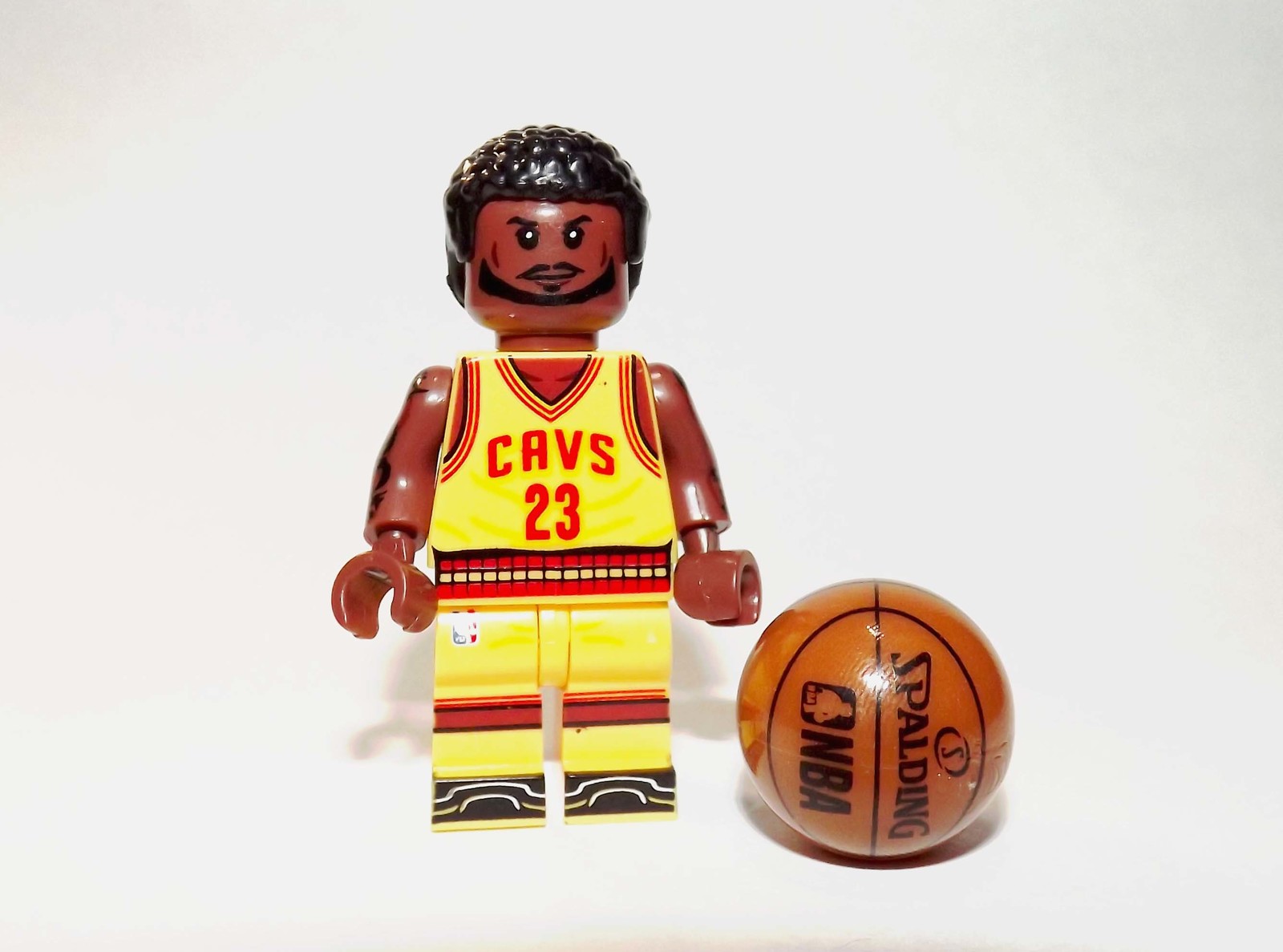 Lebron James #23 Cleveland Cavaliers NBA Basketball Building Minifigure ...