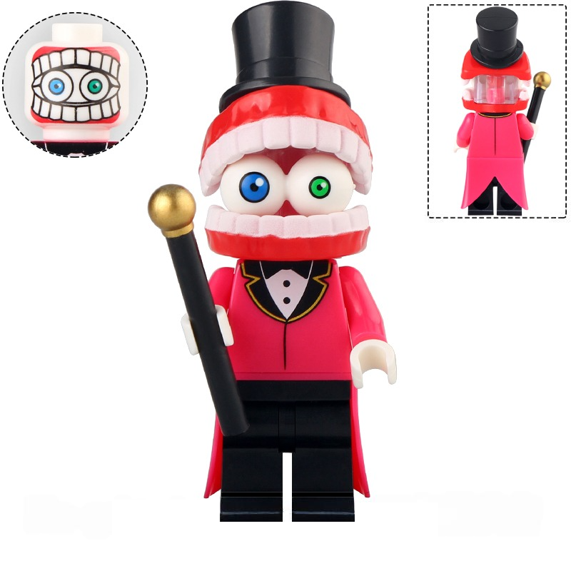 The Amazing Digital Circus Caine Minifigures Building Toys - Building ...