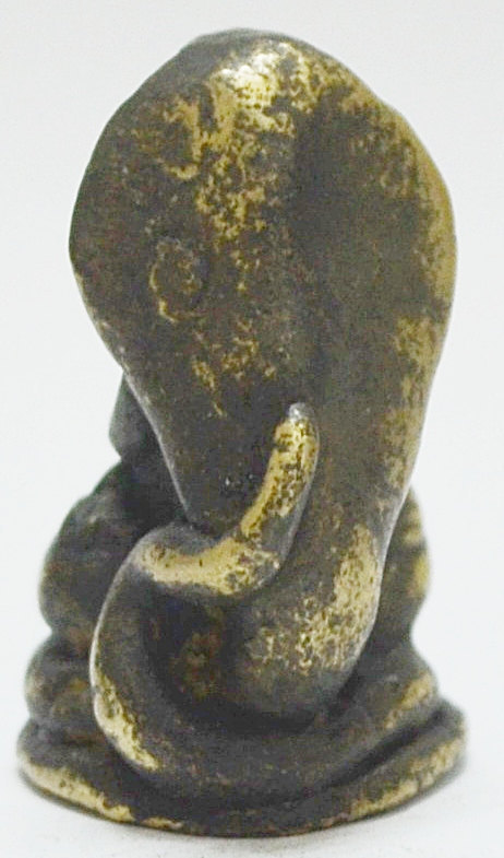 Thai Buddha Pendant Tiny Sangkajai Happy Buddha Pidta Cobra Snake Lucky ...