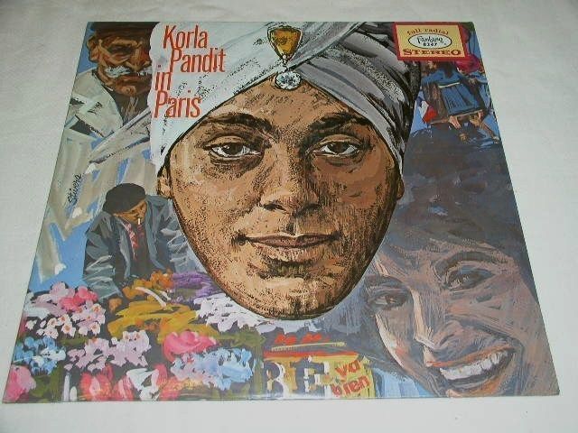 KORLA PANDIT VINTAGE PHONOGRAPH RECORD ALBUM LP 1963 - Vinyl Records