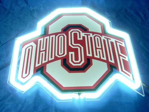 NCAA Ohio State University OSU Buckeyes Neon Light Sign 10'' x 8 ...