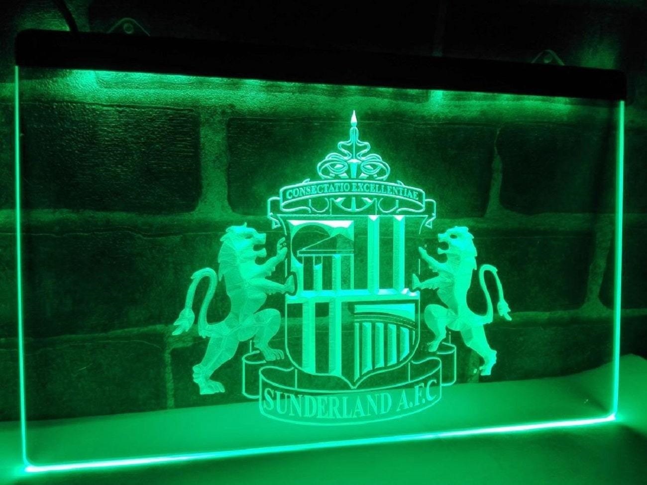 Sunderland Illuminated Led Neon Sign Home Decor, Room, Light Décor Art ...