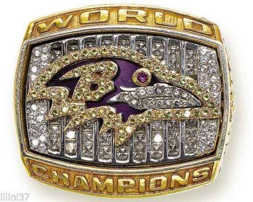 Baltimore Ravens Championship Ring... Fast shipped from USA - Football-NFL