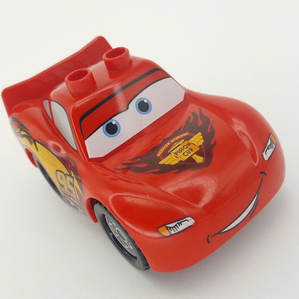 Lego Duplo Disney Pixar Cars Lightning McQueen Hudson Hornet Piston Cup ...