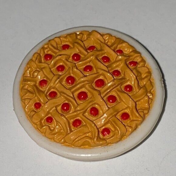 Barbie Pretend Play Food Toy Criss Cross Cherry Pie Kids Playset ...