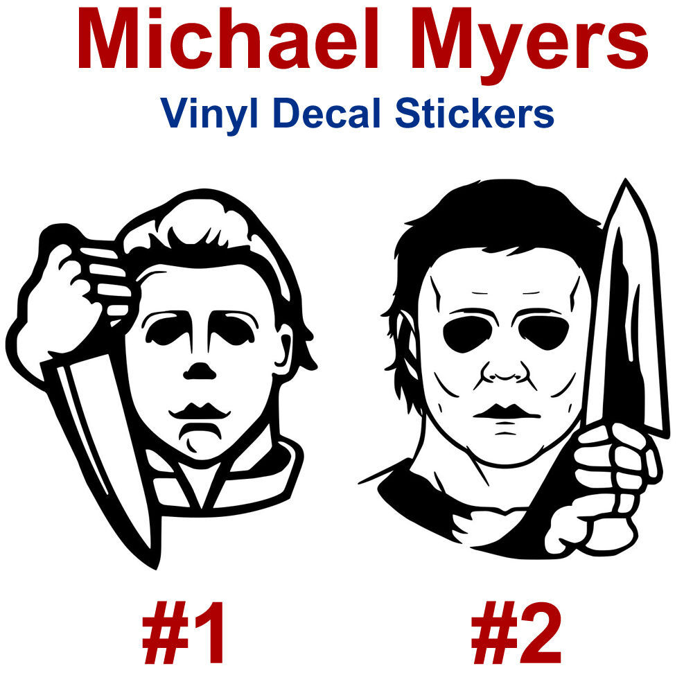 Michael Myers Vinyl Decal Sticker Car Window Art Wall Laptop Horror ...