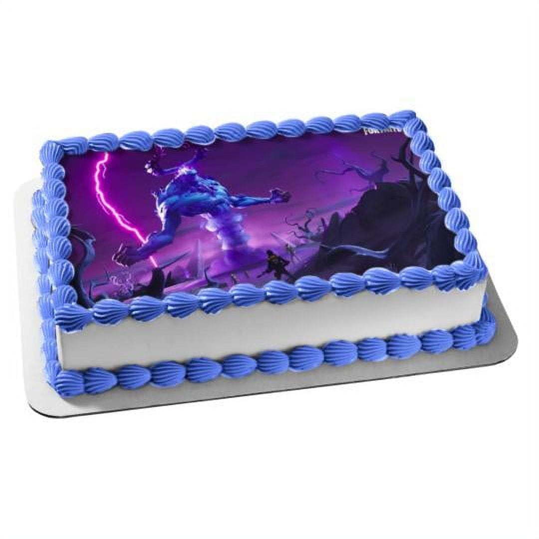 Fortnight Storm King Battle Royale Video Game Edible Cake Topper, by ...