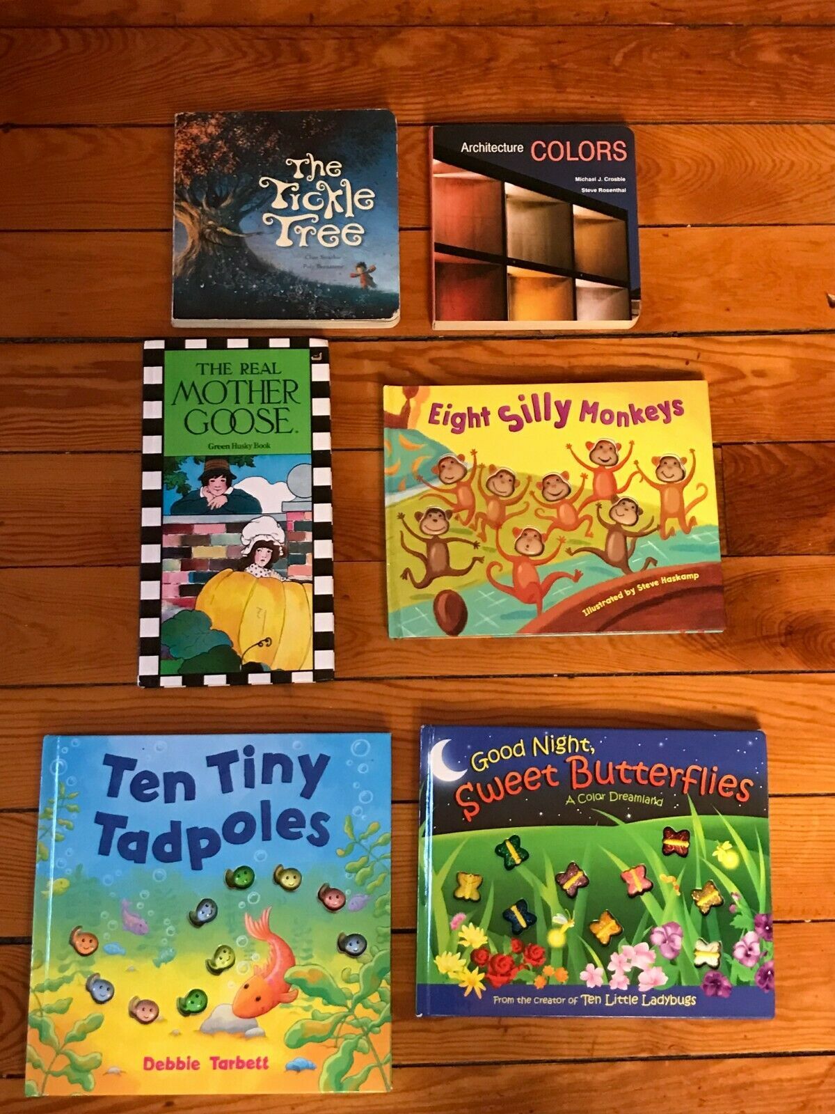 Lot of TICKLE TREE Architecture Colors TEN TINY TADPOLES Eight Silly ...