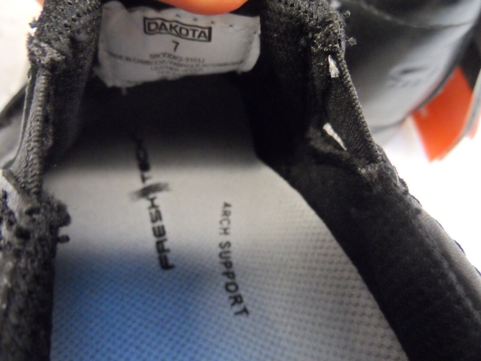 DAKOTA Women's 3101J Quad Comfort J-Step Aluminium Toe CP Slip On Black ...