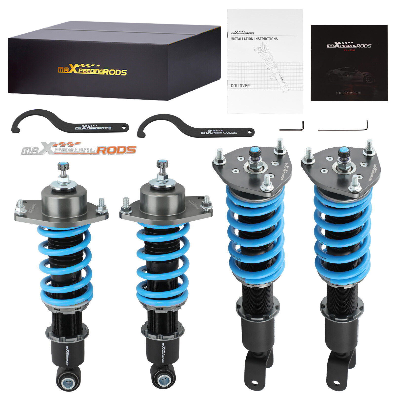 MaXpeedingrods 24 Way Damper Coilovers Suspension for Mazda RX8 RX-8 ...