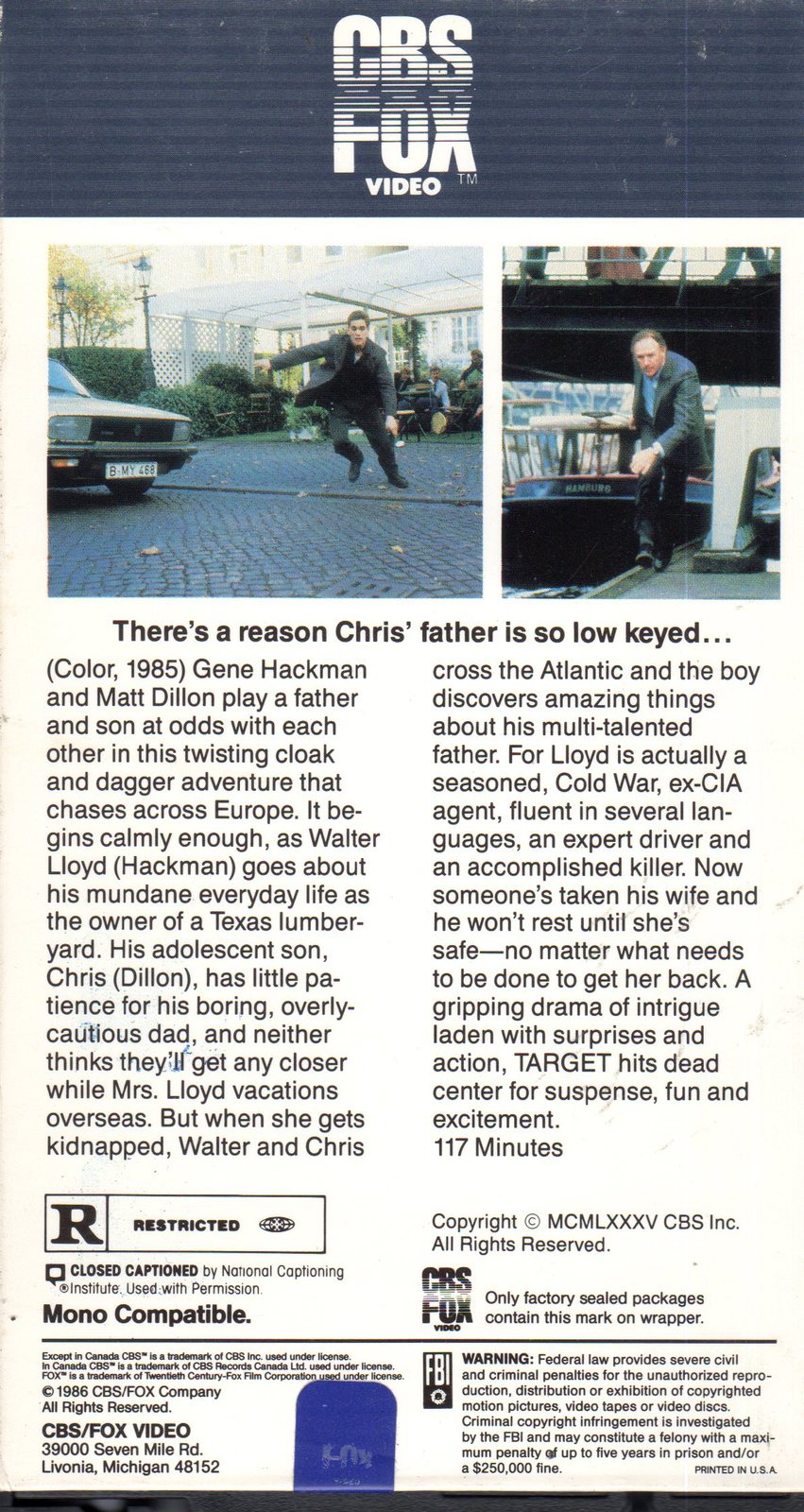 Target (VHS Video) - VHS Tapes