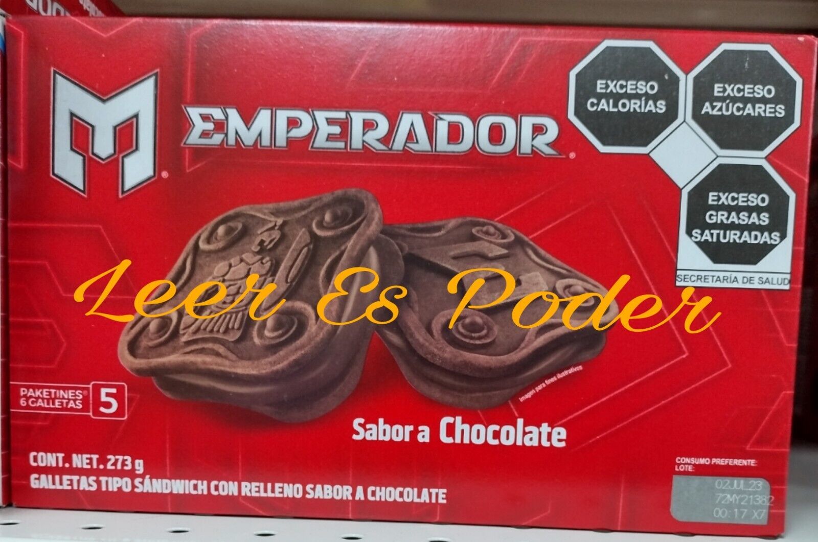 3X GAMESA EMPERADOR GALLETAS CHOCOLATE CREME COOKIES - 3 CAJAS - ENVIO ...
