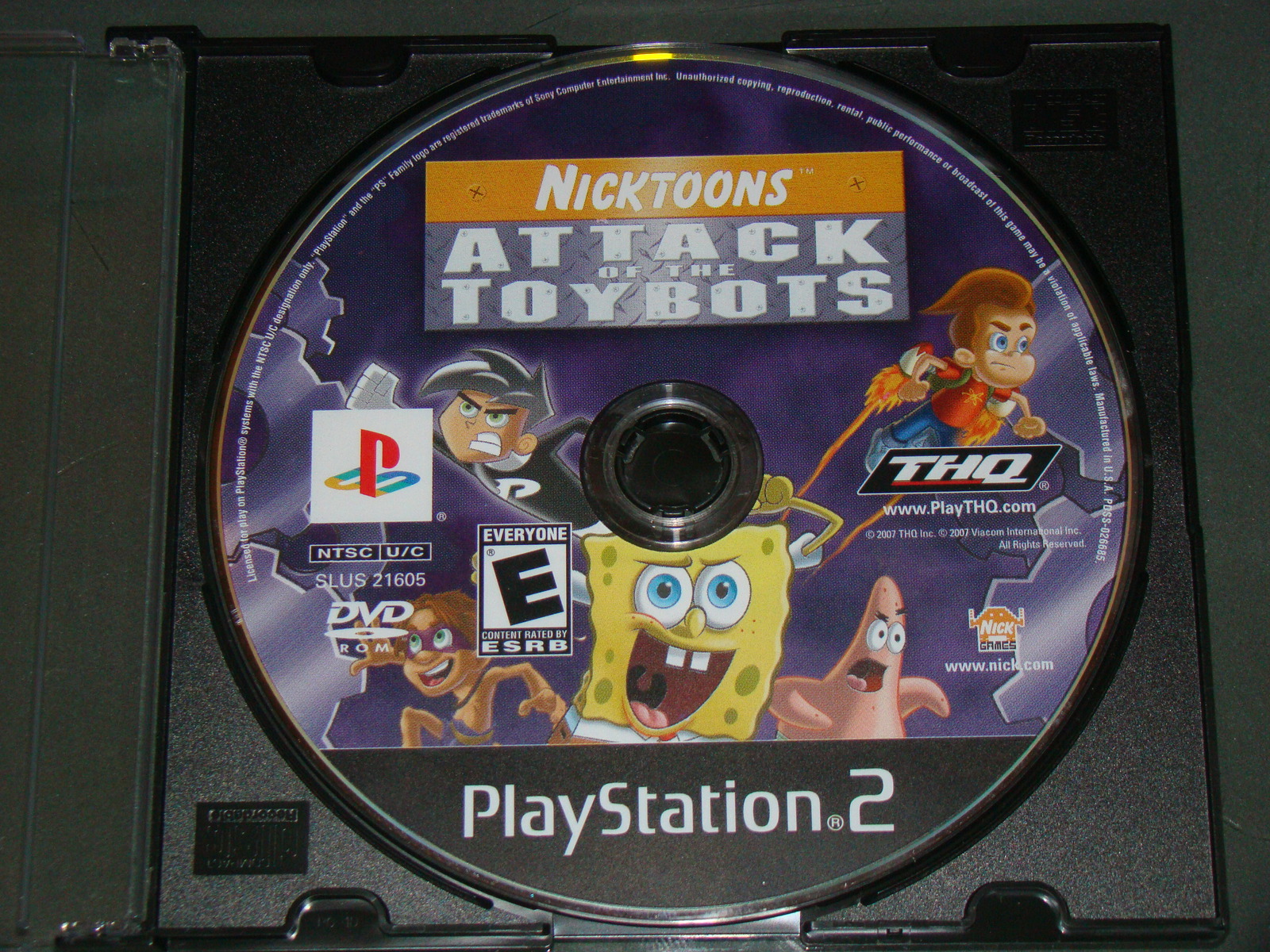 Playstation 2 - THQ - NICKTOONS ATTACK OF THE TOY BOTS (Game Only ...