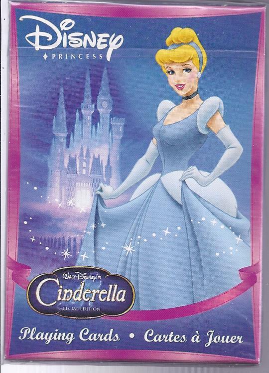DISNEY'S CINDERELLA Bicycle Playing Cards, Brand New - Playing Cards