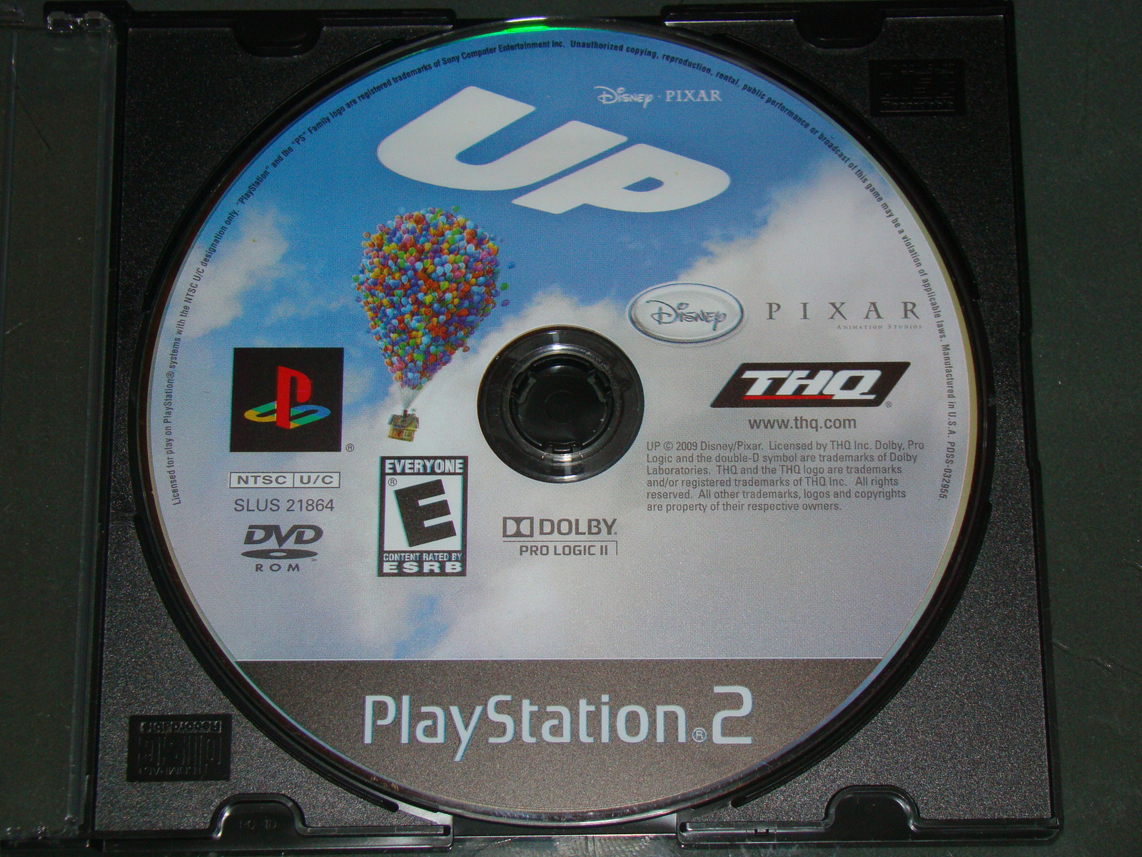Playstation 2 - THQ - Disney PIXAR - UP (Game Only) - Video Games