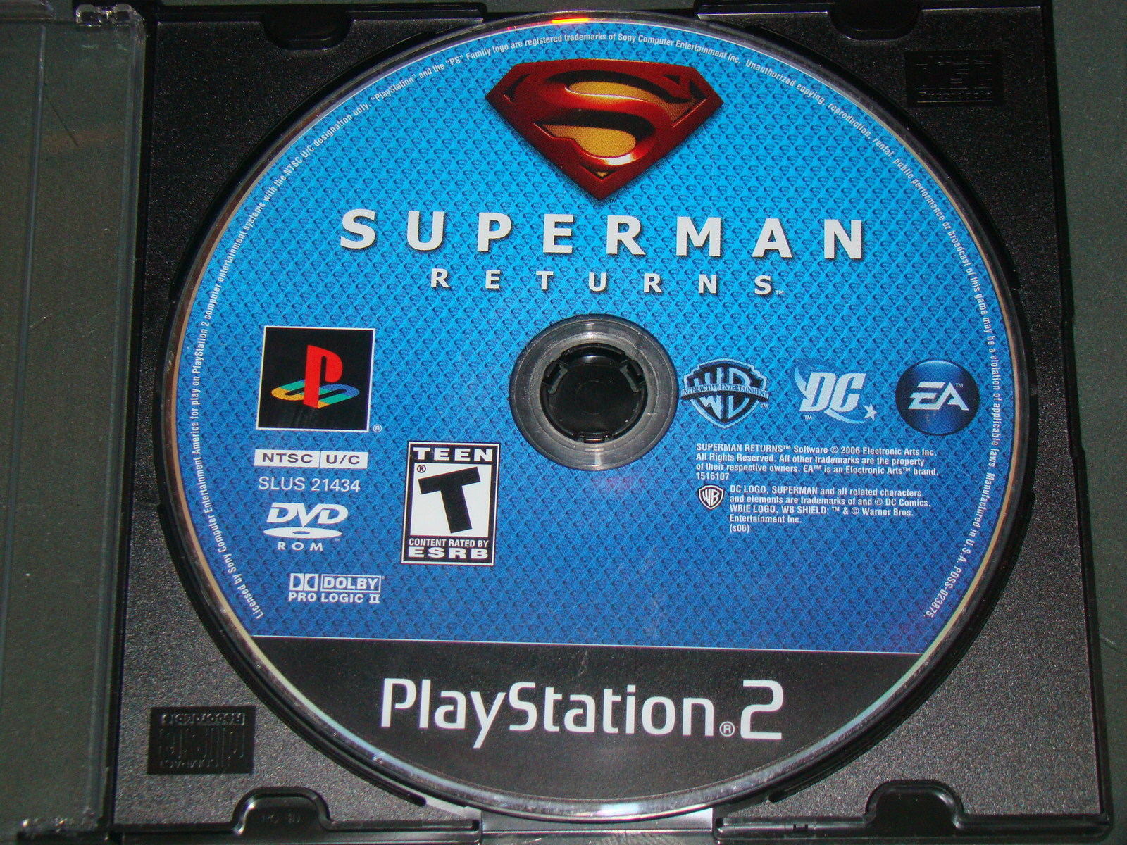 Playstation 2 - SUPERMAN RETURNS (Game Only) - Video Games