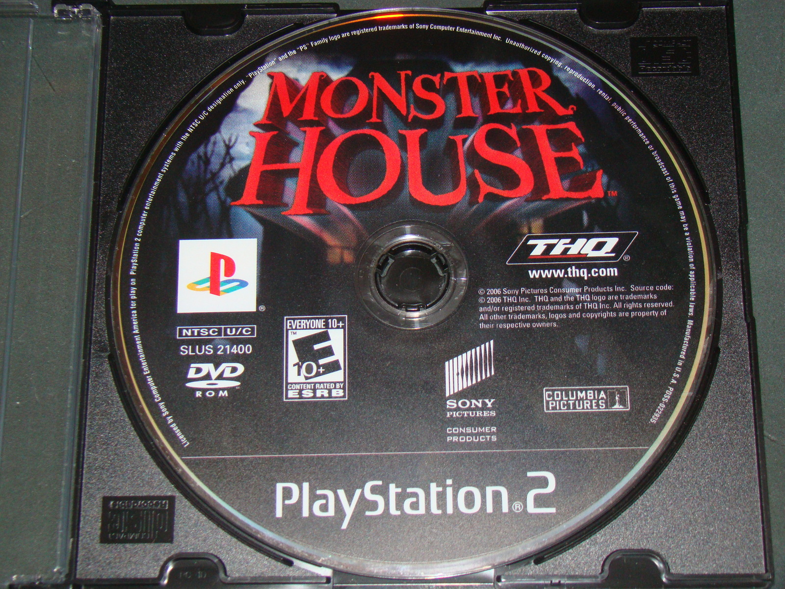 Playstation 2 - THQ - MONSTER HOUSE (Game Only) - Video Games