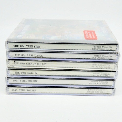 Time Life 60s Rock N Roll Era 6x CD Lot Teen Time Last Dance Keep On ...