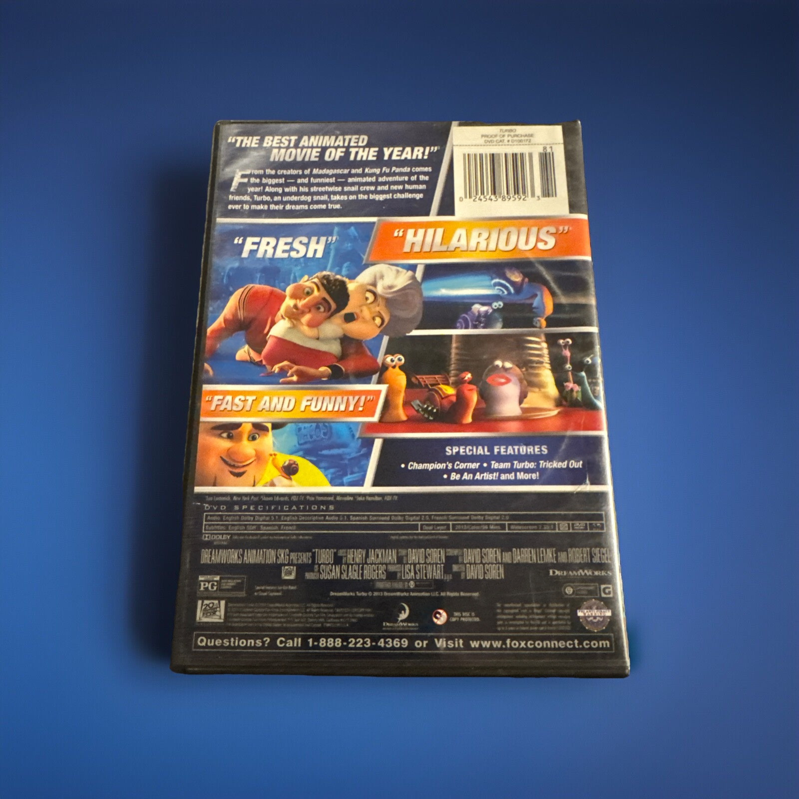 Turbo (DVD) (DreamWorks) - DVDs & Blu-ray Discs